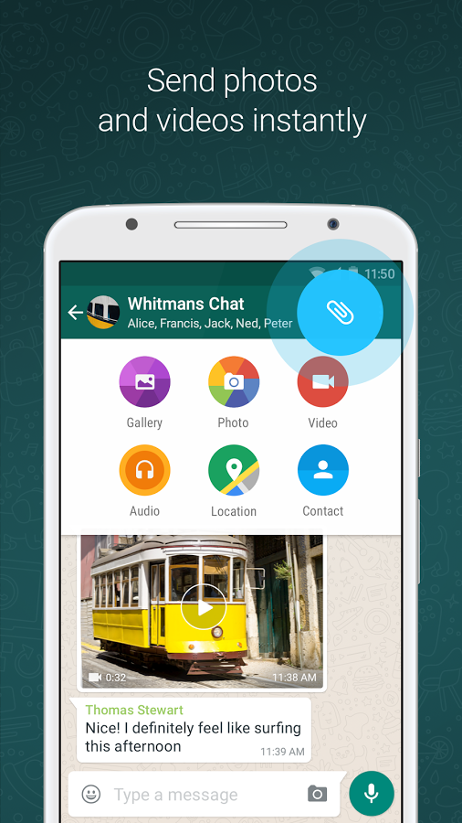 Use WhatsApp Use WhatsApp
